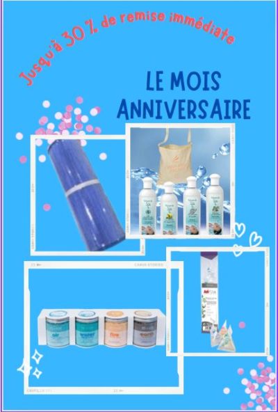 Le mois Anniversaire - Authentic Spa