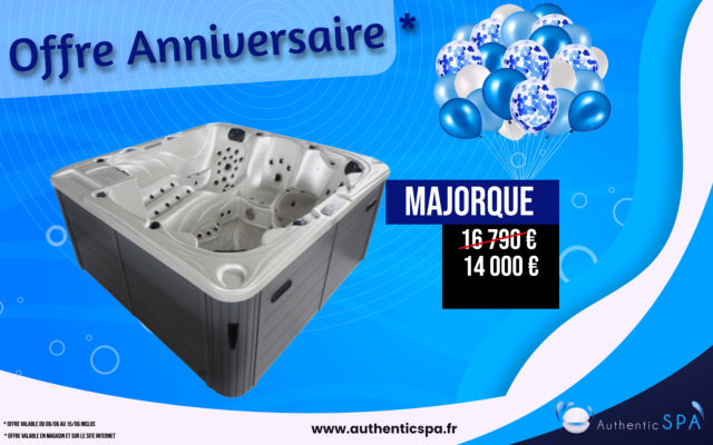 Offre Anniversaire - Authentic Spa